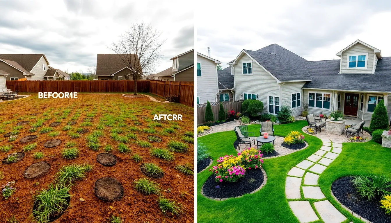 Landscaping Before And After: Transform Your Outdoor Space - A 1 Agifts